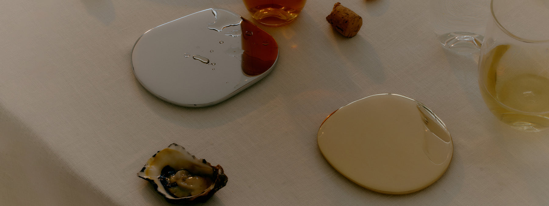 Luxury Brass Drink Coasters | Handmade in Melbourne, Australia.