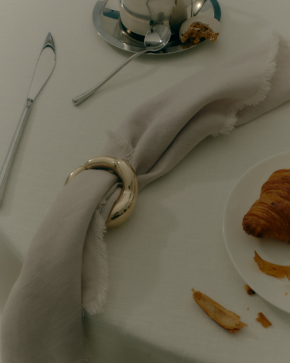 Croissant Napkin Rings | Set of 2